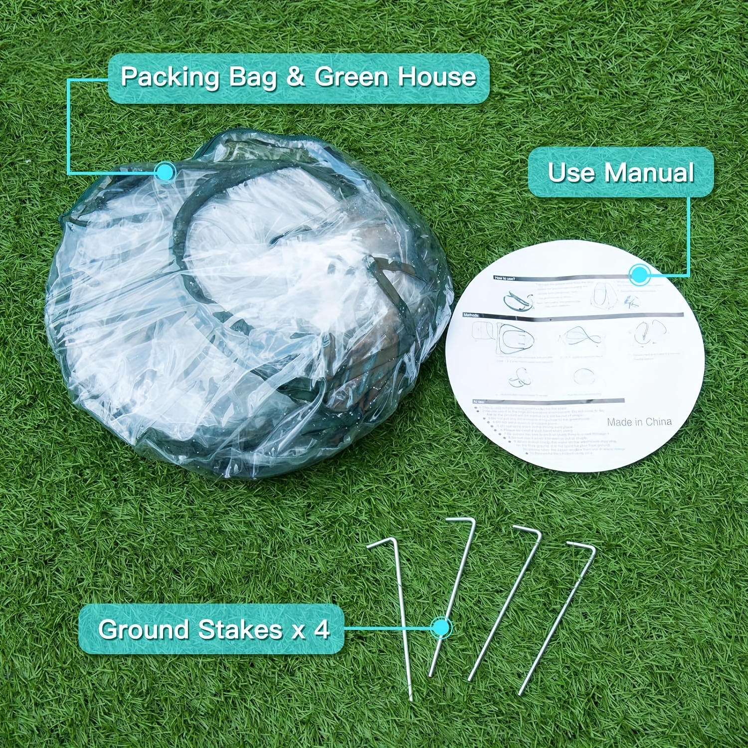 Transparent Foldable Home Gardening Greenhouse Warm Room - Temu