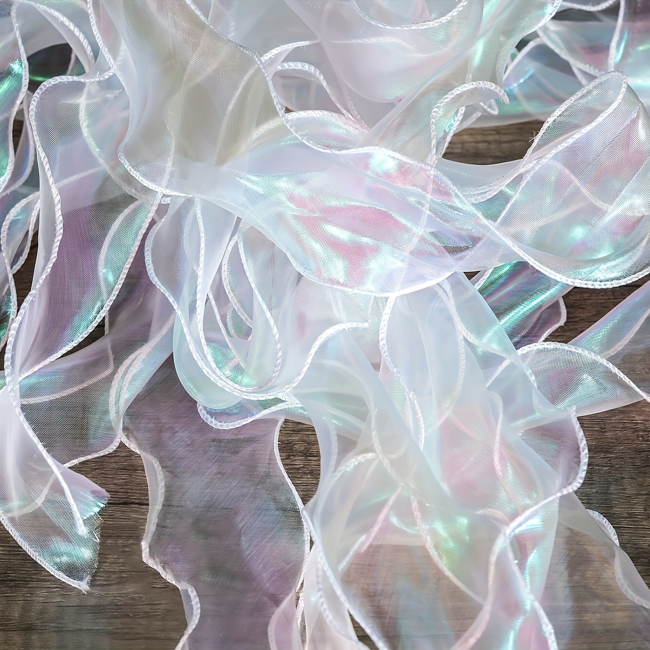 3 Yards Wide Mermaid Water Wave Ruffles Symphony Fish Tail - Temu