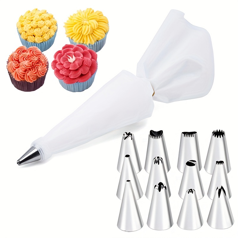 Set Cake Decorating Tool Kit Including Silicone Reusable - Temu Australia