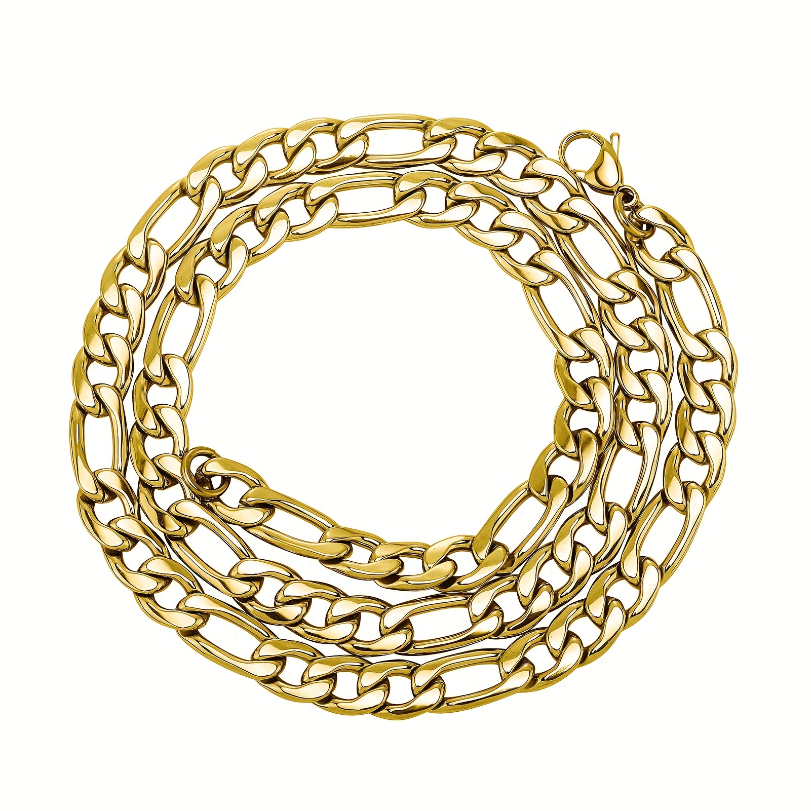 4mm Hip Hop Smooth Bling Chain Men's Necklace Christmas - Temu United ...