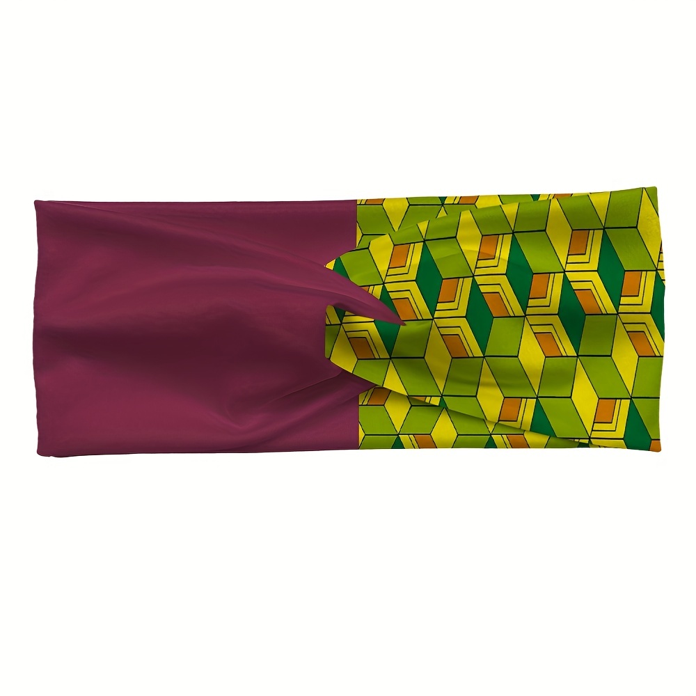 Anime Printed Wide Headbands Women Stylish Knotted Head - Temu United ...