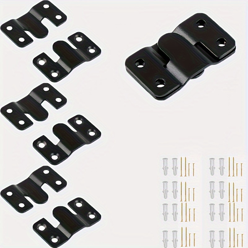 Recessed Mounting Brackets With Matching Screws And - Temu Australia