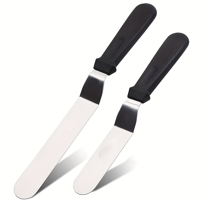 Stainless Steel Icing Spatulas Cake Decorating Tools Baking - Temu ...