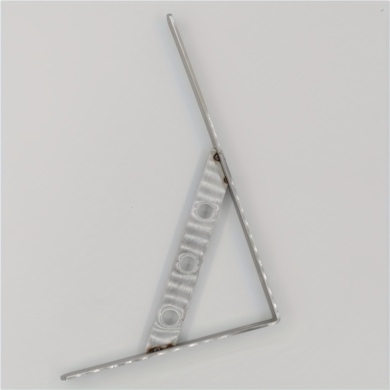 1pc Thickened Stainless Steel Triangular Support Plate Shelf - Temu ...