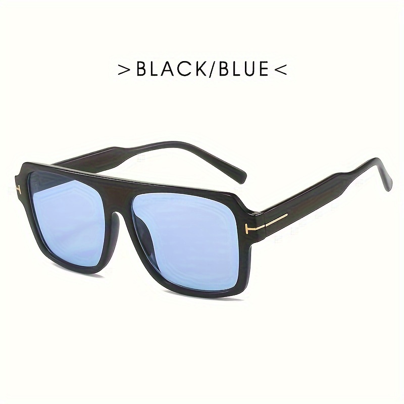 Classic Elegant Large Square Frame Sunglasses For Men Women - Temu Canada