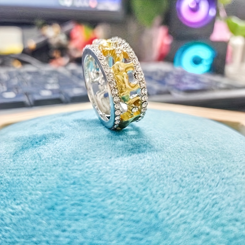 Vintage Fashion Golden Elephant Ring Simple And Exquisite Ring - Temu ...