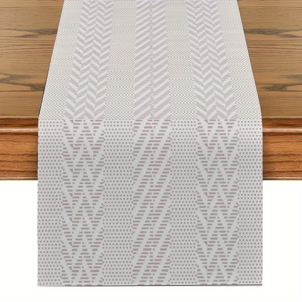 Table Runner Striped Pattern Table Runner Modern Simple - Temu Australia