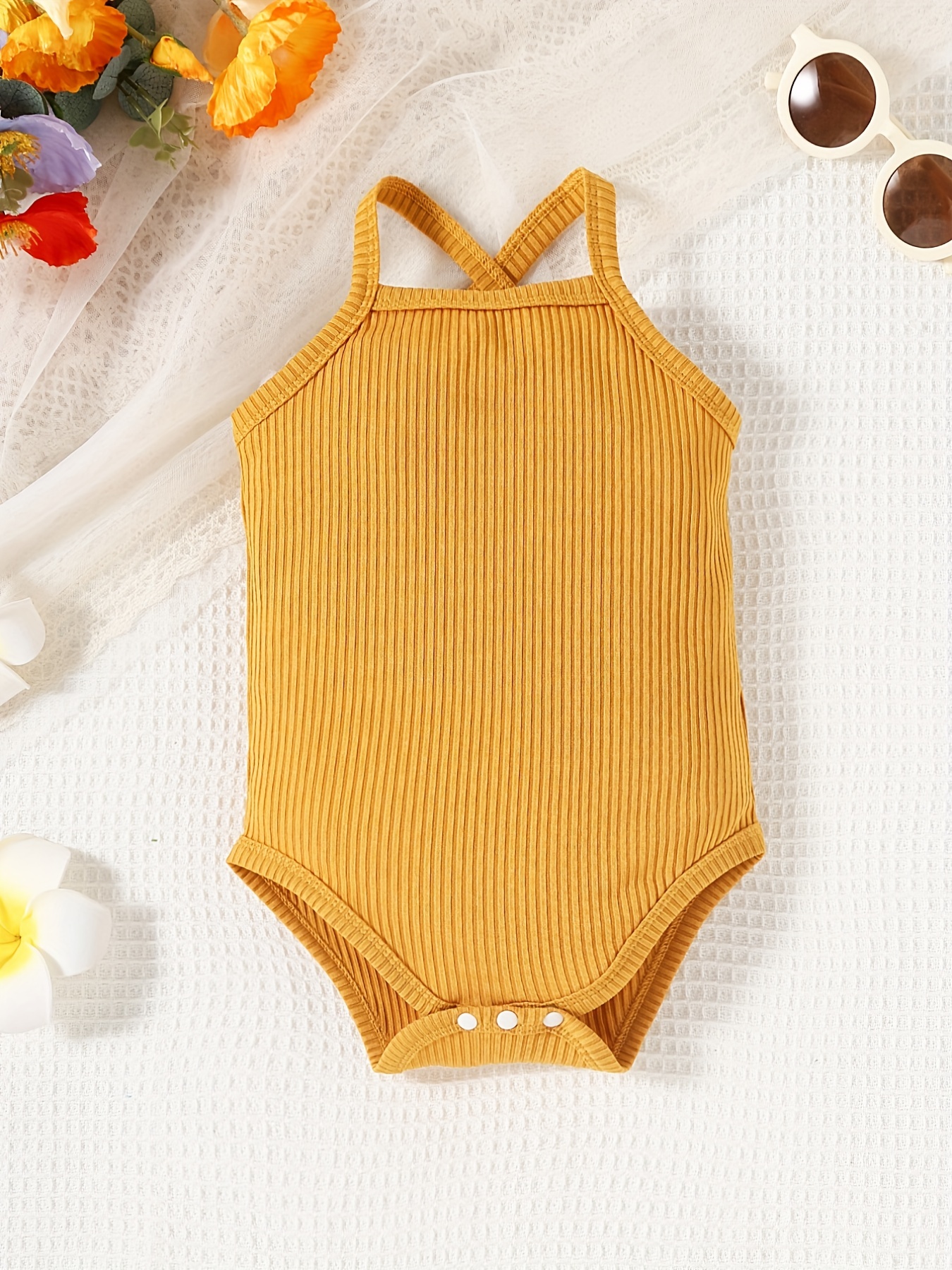 baby girls suspender rompers summer cami onesies - Temu Australia