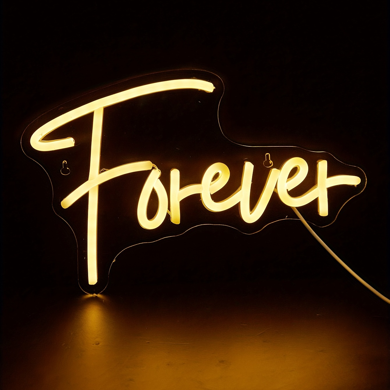 Led Forever Shaped Neon Sign 5v Usb Power Supply Letters - Temu