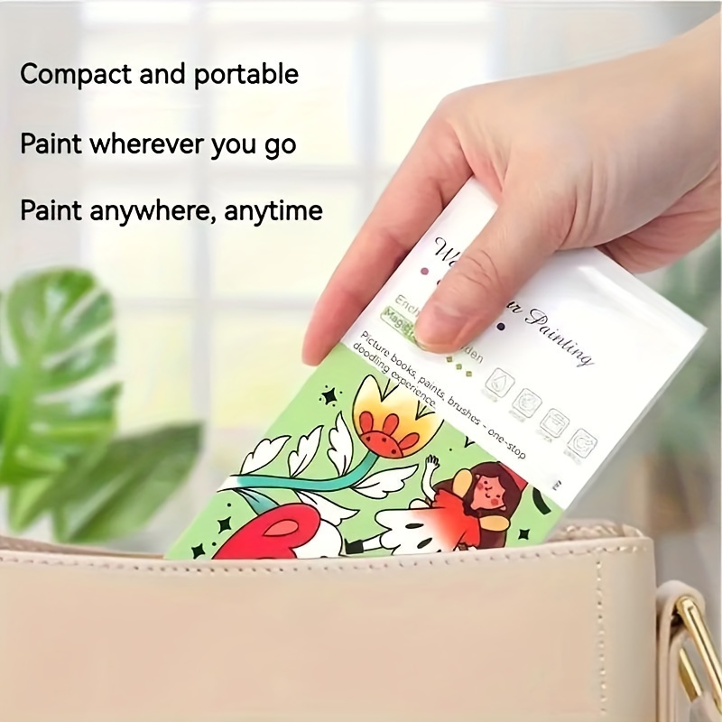 Watercolor Coloring Drawing Book Coloring Paper Student - Temu Australia