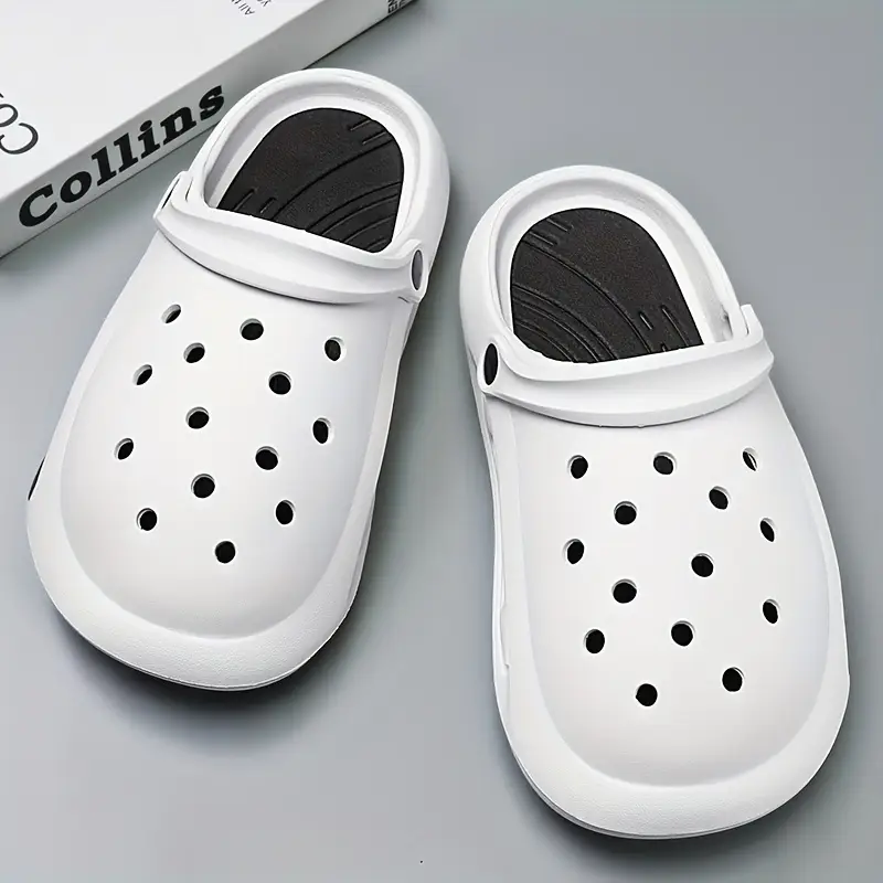 Mens Clogs Slip On Closed Toe Sandals Soft Sole Walking Temu New Zealand