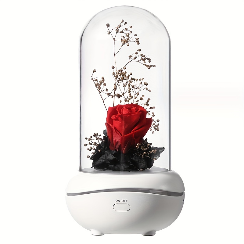 Flower Aroma Diffuser Creative Style Eternal Led Night Light - Temu Canada