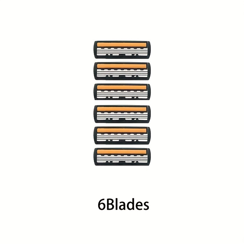 Men's 3 layer Razor Blade Manual Shaving Men Replace Head - Temu Ireland