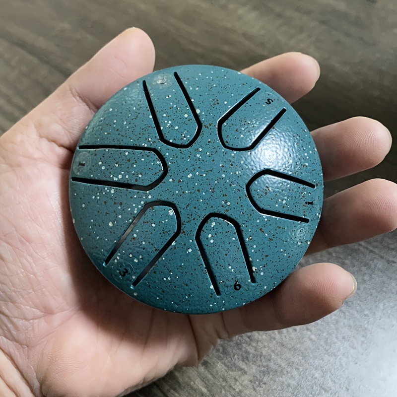 Steel Tongue Drum Drum 6 tone Steel Tongue Drum - Temu