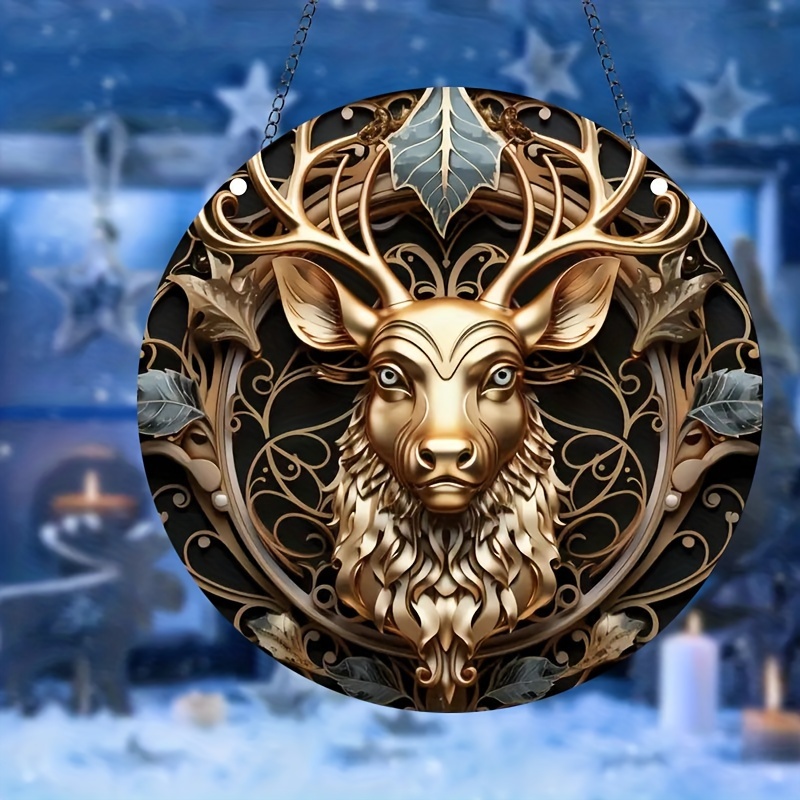 Colorful Mandala Sun Catcher Wall Art Hanging Sculpture - Temu United ...