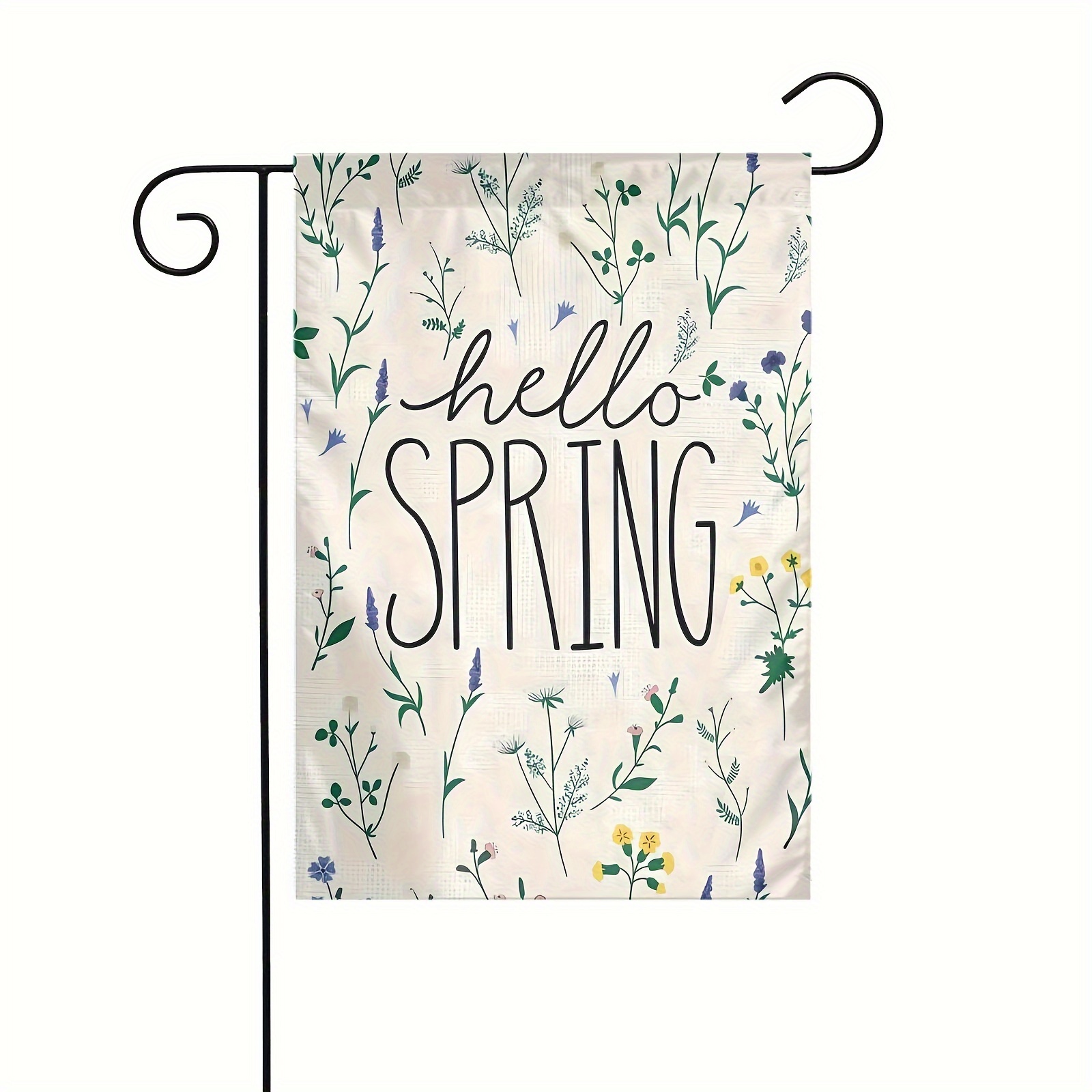 Tulip Lavender Garden Flag Double sided Printed Courtyard - Temu Australia