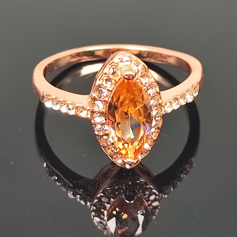 Anillo Chapado En Hombre Circonia Cúbica - Temu Mexico