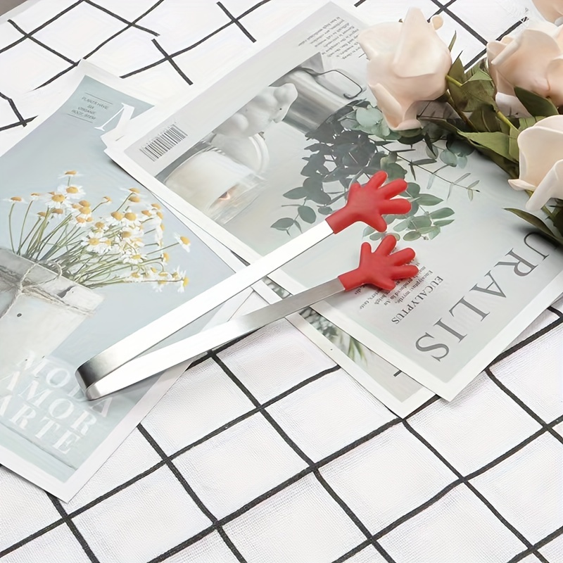 stainless steel food clip sandwich buffet clip small palm - Temu Australia