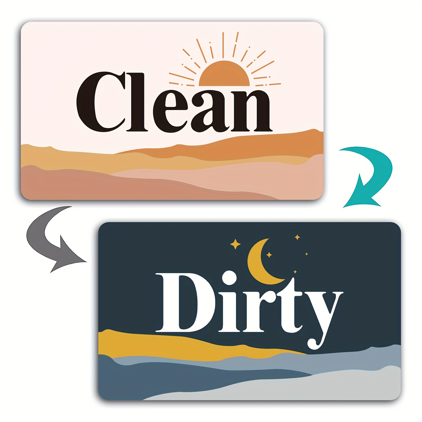 Dirty Clean Sign