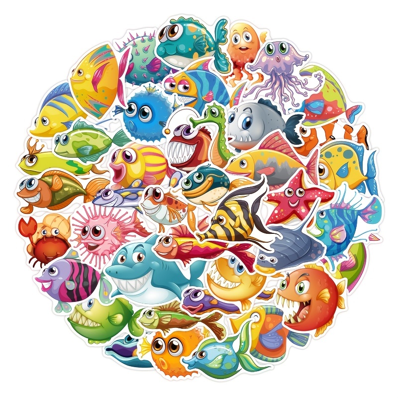 'cute ' Theme Waterproof Stickers - Temu