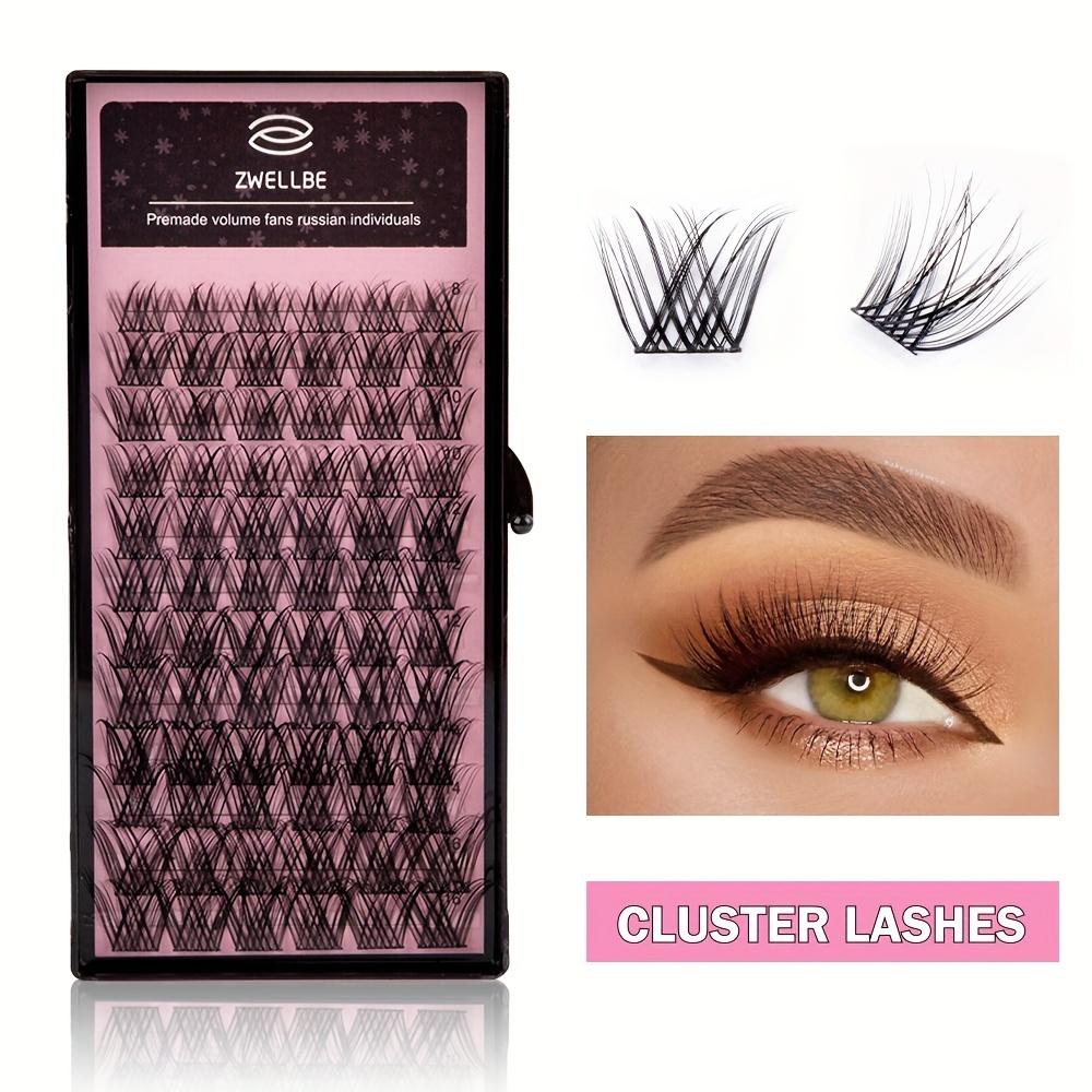 Lash Cluster Individuele DIY Natuurlijke Valse Wimpers - Temu Netherlands