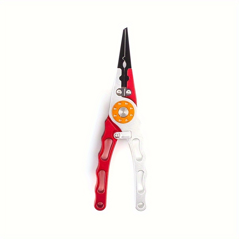 Multi-purpose Fishing Pliers, Aluminum Alloy Straight Nose Lure Pliers ...