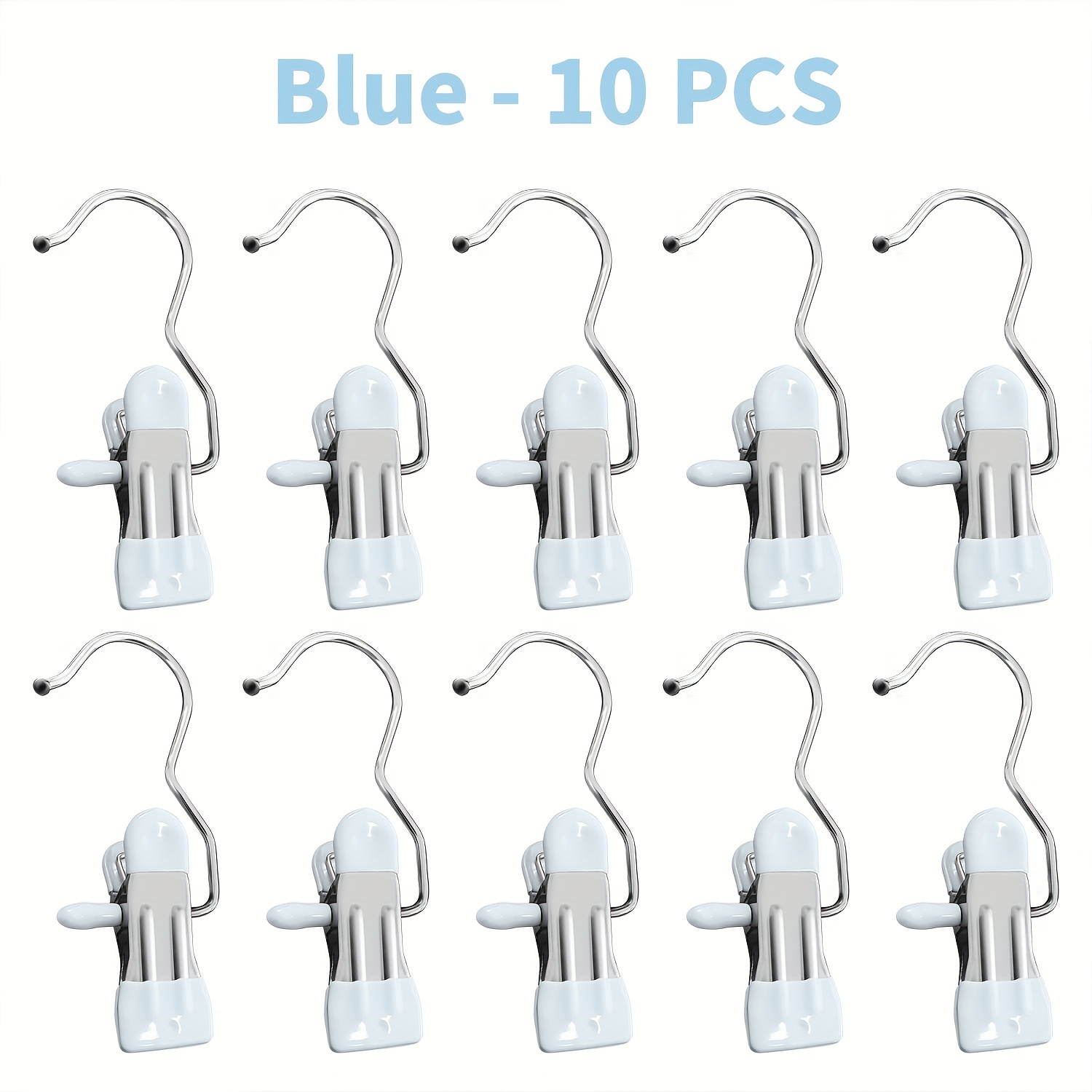 Multi functional Hook With Clip stainless Steel Hook Clip - Temu United ...