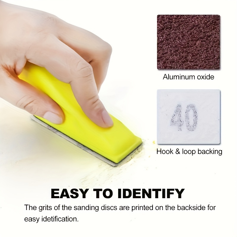 manual sander kit mini detail finger sander block small - Temu
