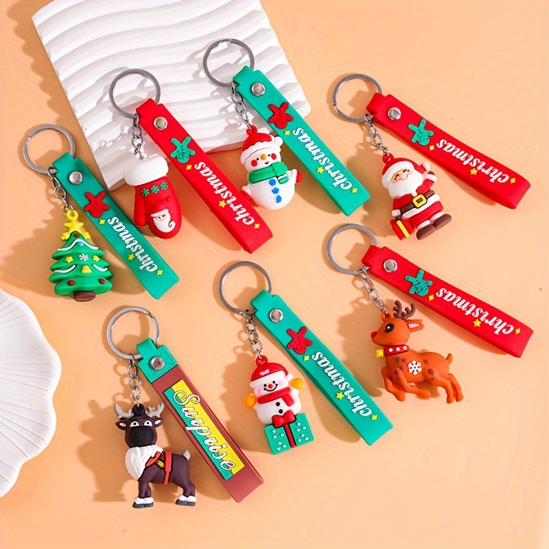 Anime Cartoon Color Santa Claus Reindeer Tree Christmas - Temu Canada