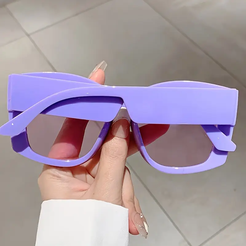 Oversize Cat Eye Sunglasses Women Jelly Color Fashion Anti Temu New