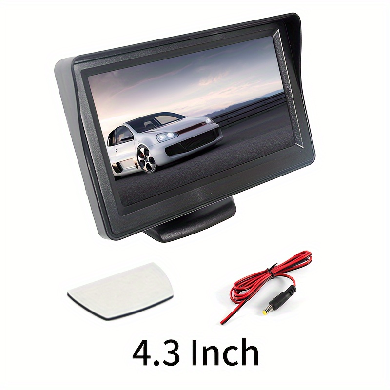 Car Reverse Monitor Set Screen Night Vision Reverse - Temu