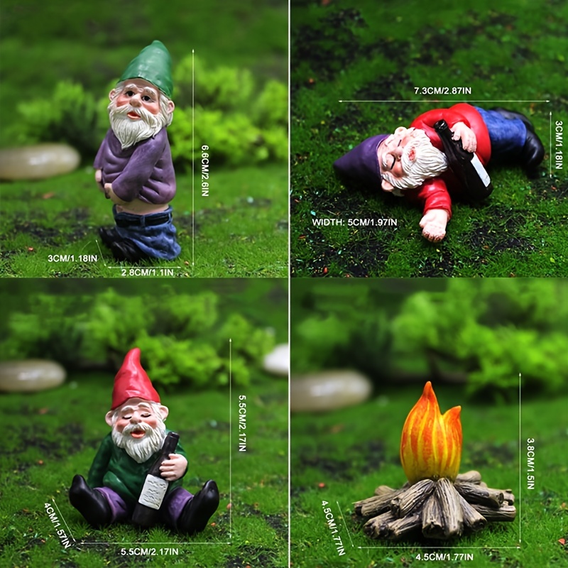 Add Personality Outdoor Landscape Elf Resin Crafts Ornaments - Temu