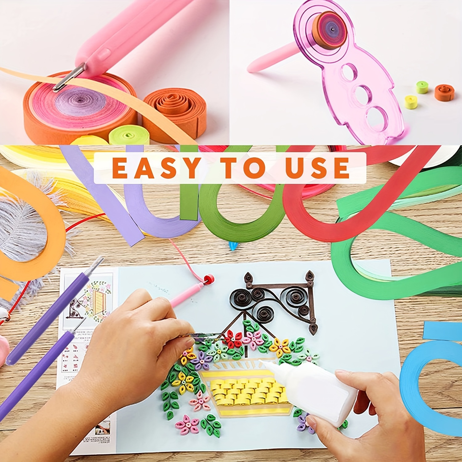 diy dimpled paper strip dimpled paper set dimpled paper - Temu