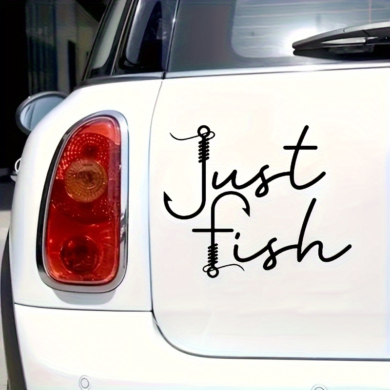 Fish Vinyl Creative Fun Car Stickers Trucks Laptops Windows - Temu Canada