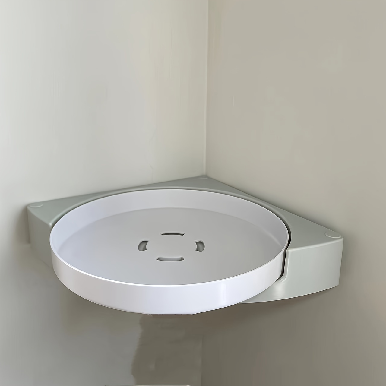 Rotating Bathroom Triangle Storage Rack Rv Bathroom Wall - Temu United ...