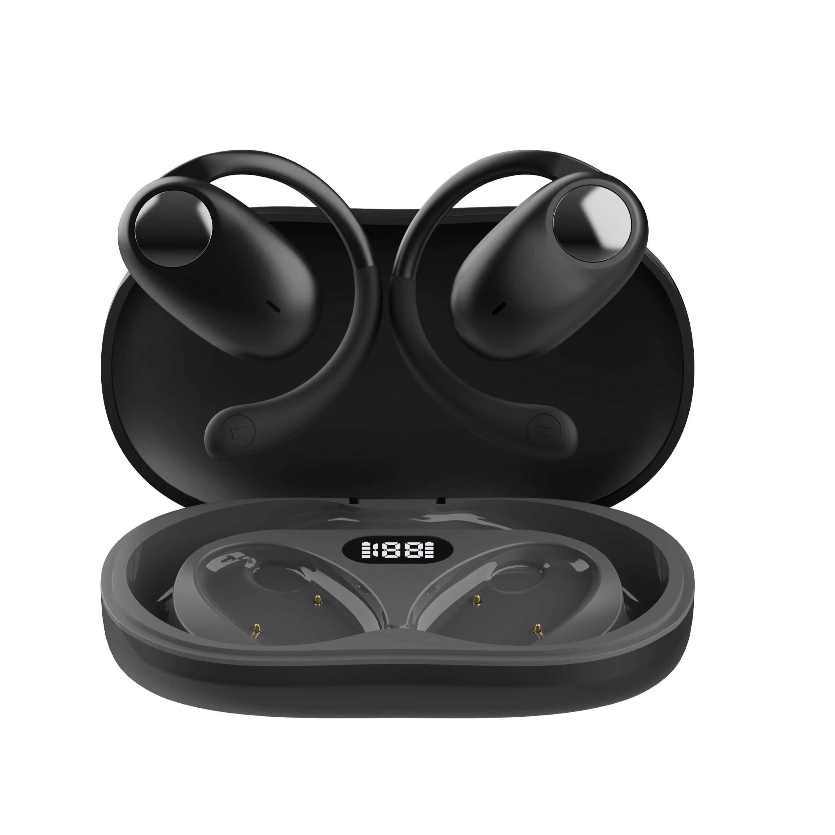 New Ear Clip Wireless Headset Long Battery Life Non in ear - Temu ...