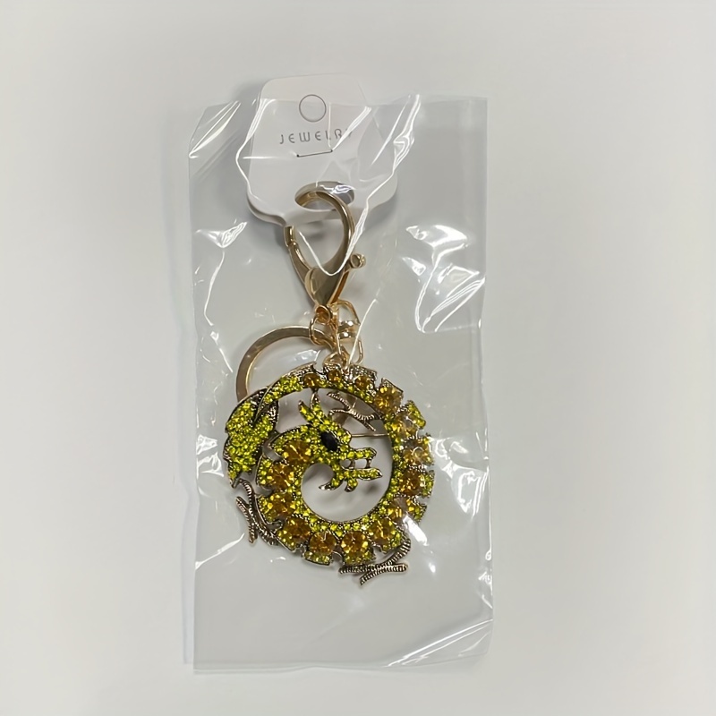 Zodiac Dragon Brooch Key Chain Dual Use Zodiac Series Bag - Temu United ...