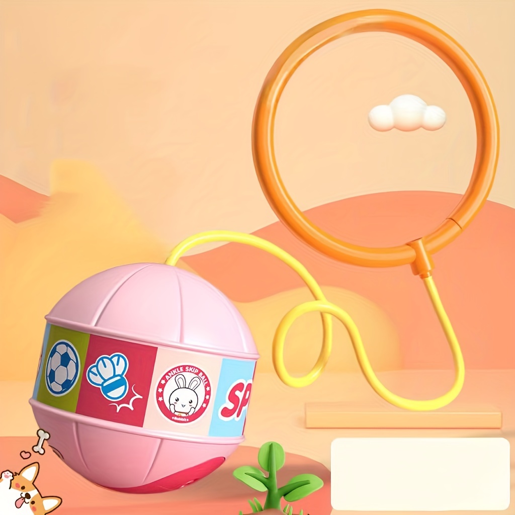 Luminous Jumping Ball Children's Glitter Luminous One legged - Temu ...