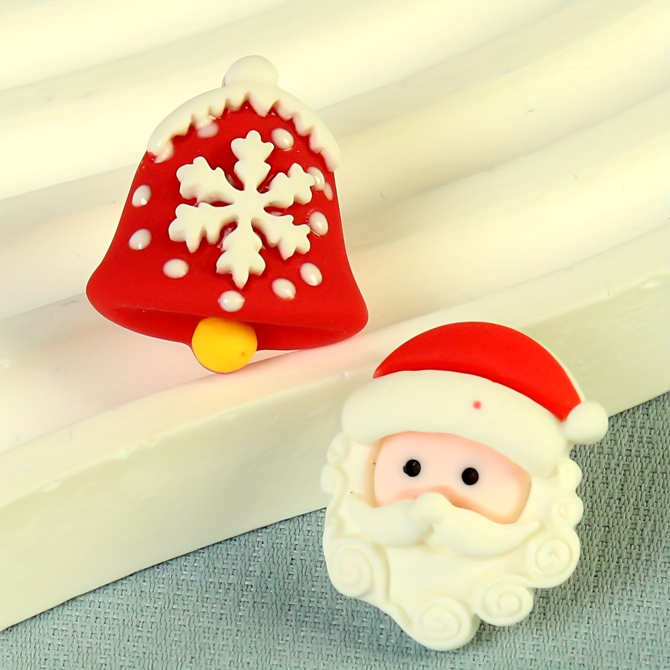 Delicate Asymmetric Stud Earrings Christmas Santa Claus Tree - Temu ...