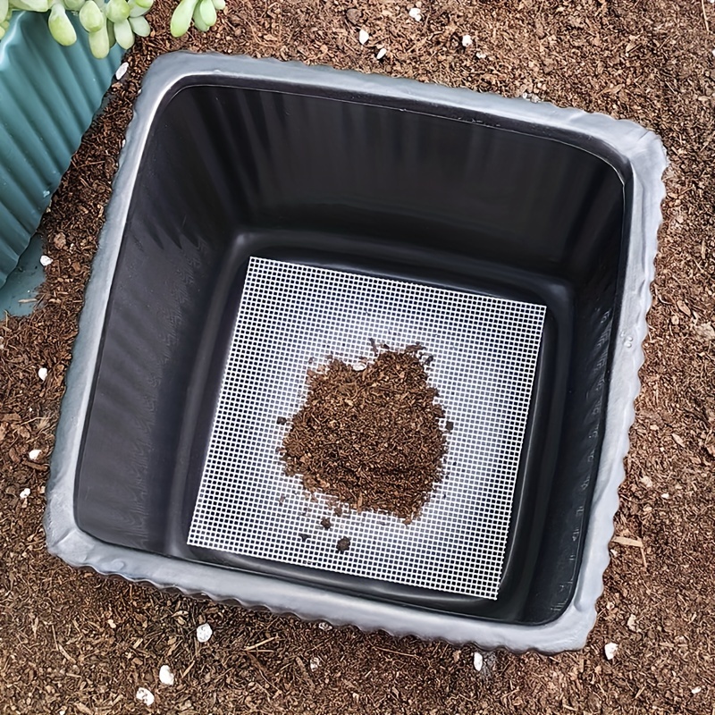 Flower Pot Spacer Net Leak proof Soil Net Yarn Spacer - Temu Australia