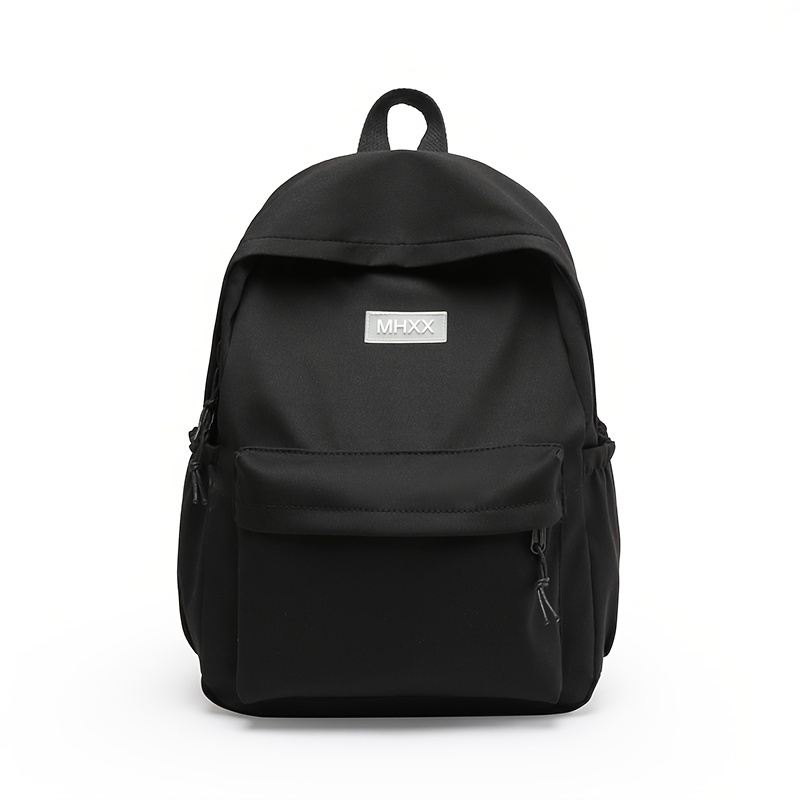 Simple Versatile Backpack Nylon Solid Color Fashion Sports - Temu South ...