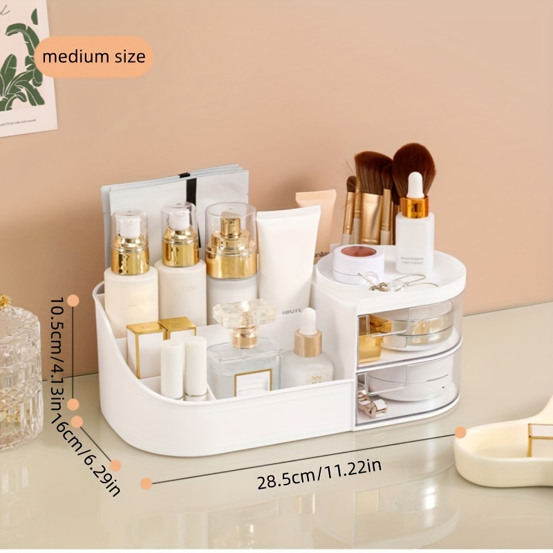 Cosmetic Storage Box Clear Drawer Dressing Table Skincare - Temu United ...