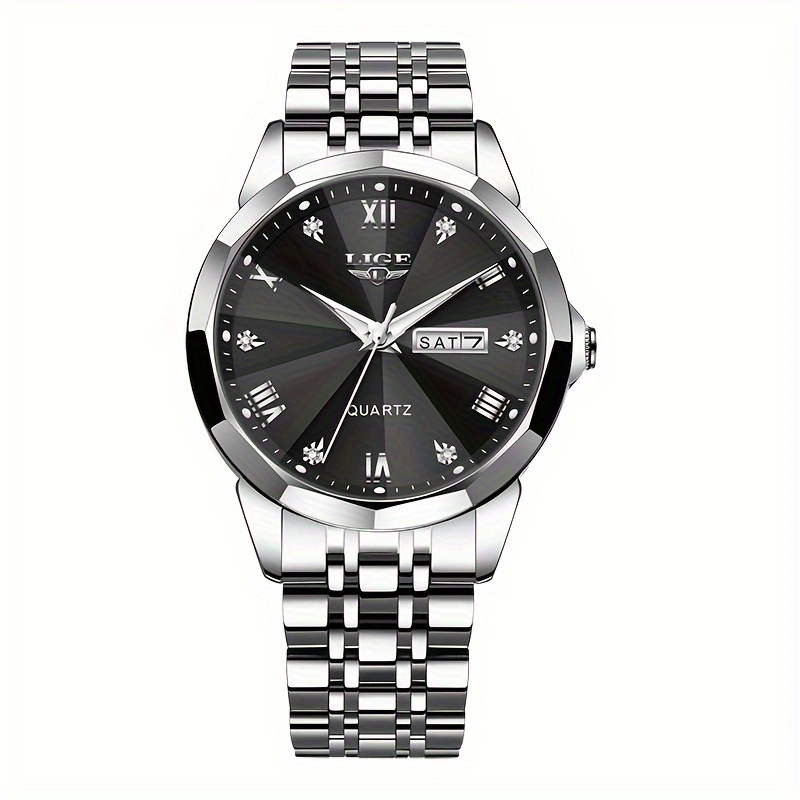 Fashion Mens Watch Casual Waterproof Quartz Wristwatches | Today's Best ...