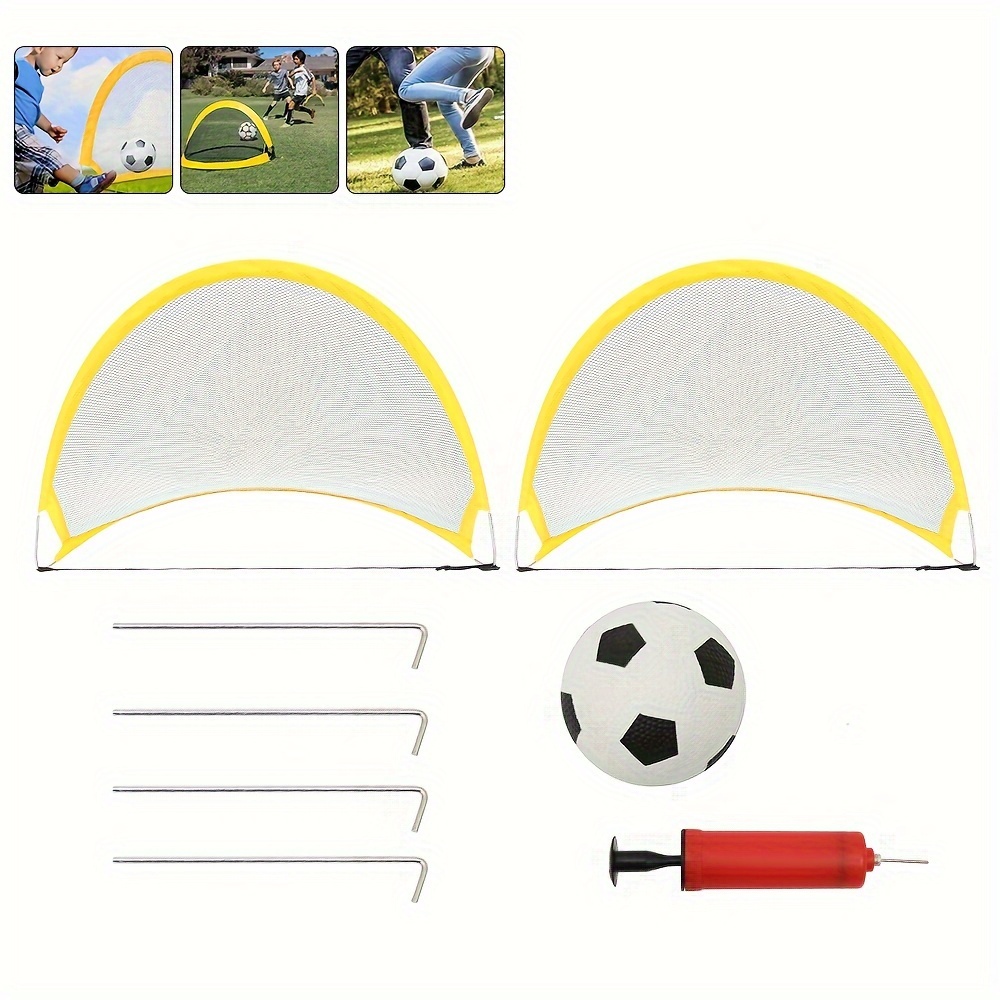 Portable Lightweight Goal Set Training Pickup Games Foldable - Temu ...
