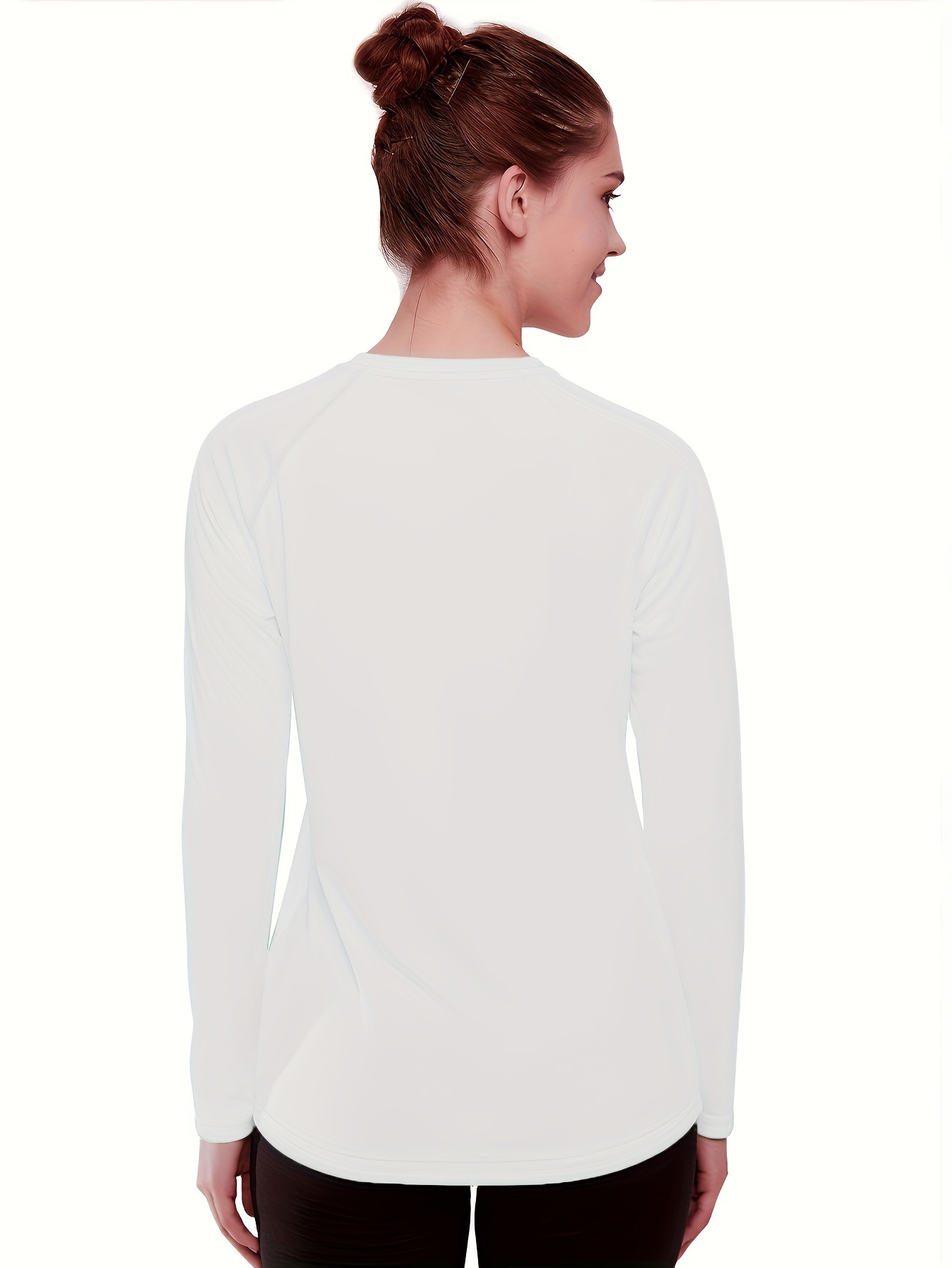 Womens Long Sleeve Outdoor T Shirt Running Athletic Top Womens ...