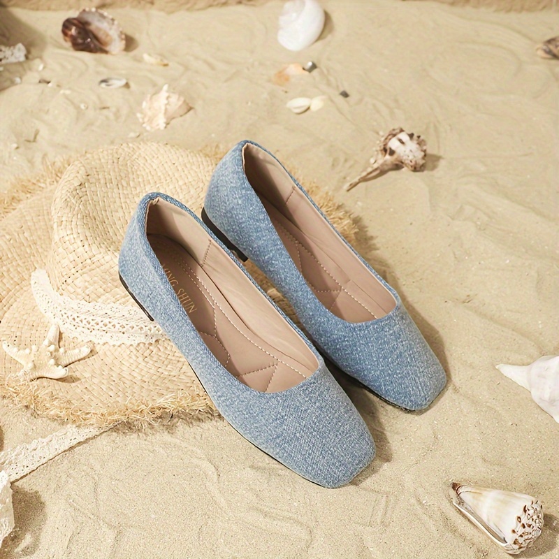 Solid Color Elegant Flats Women s Shallow Mouth Soft Sole - Temu New ...