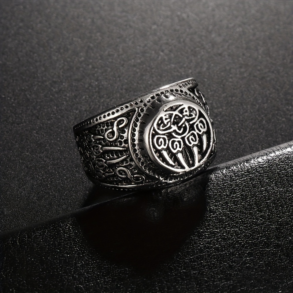 New Creative Retro Viking Bear Paw Ring - Temu United Kingdom