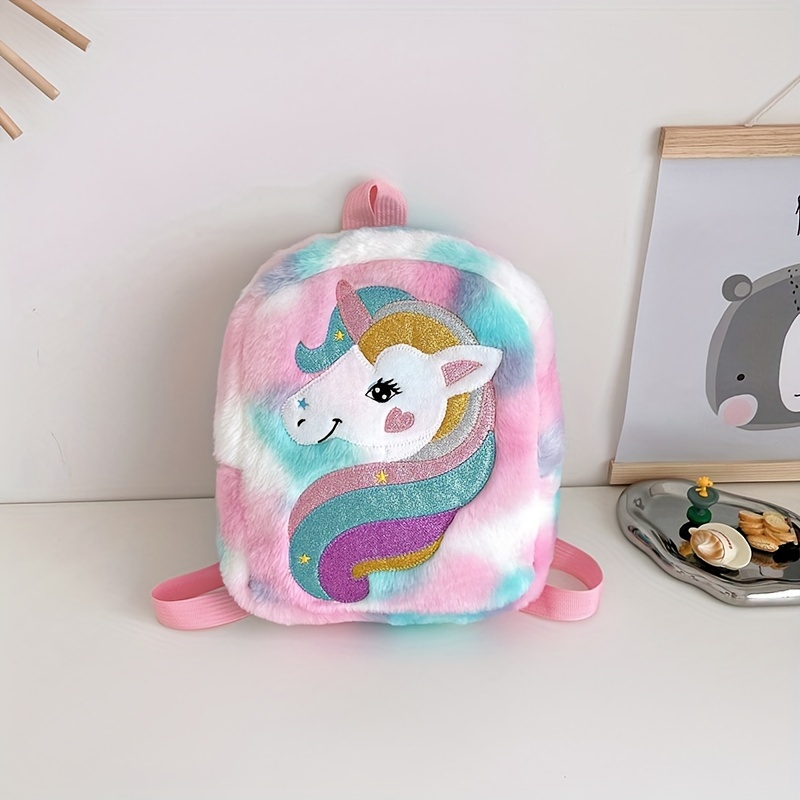 1pc Kinder Niedlichen Einhorn Cartoon Plüsch Rucksack Große - Temu Germany