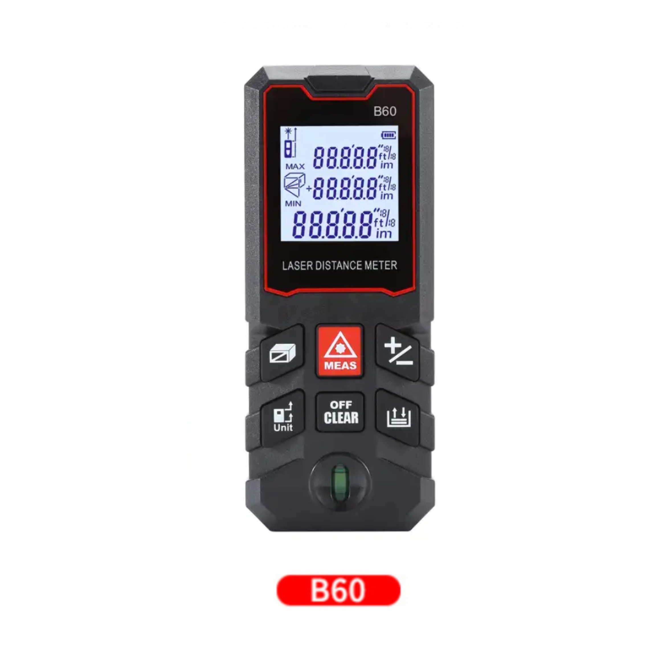 Laser Measure Digital Laser Distance Meter 1 Bubble - Temu New Zealand