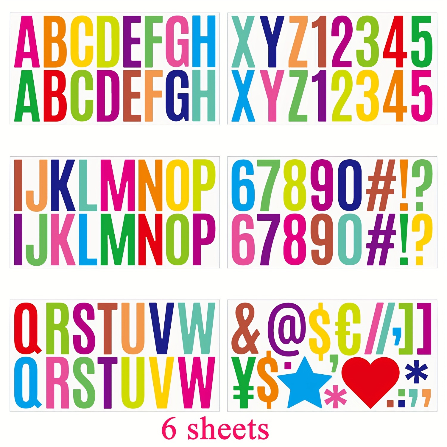 Letter Stickers Self adhesive Waterproof Stickers Letter - Temu Canada